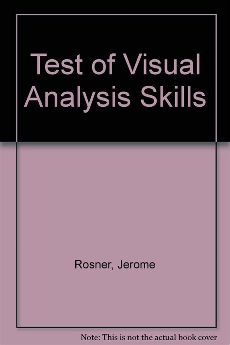 Buy Test Of Visual Analysis Skills Book Online At Low Prices In India