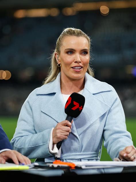 Abbey Holmes Defiant Act In Wake Of Lachie Neale Kiss Scandal As She