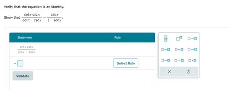 Solved Hat Cotxcscxcotxcscx Secxcscx Statement Chegg Com