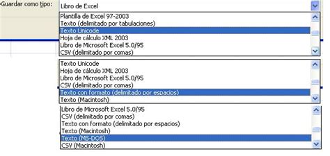 Como Exportar Datos De Excel A Txt Microsoft Excel Todoexpertos