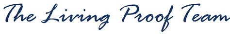 Home The Living Proof Institute