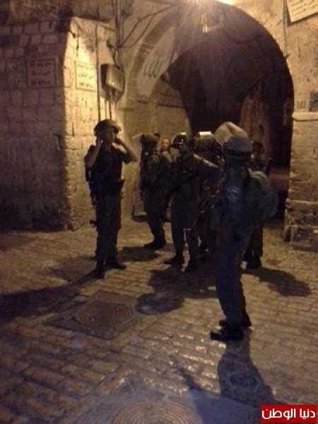 اصابات في اشتباكات بالبلدة القديمة بمدينة القدس دعوات باشعال انتفاضة