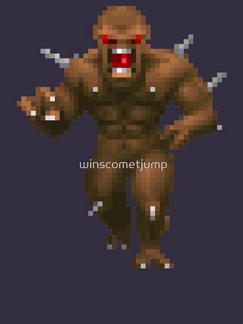 Doom Imp T Shirt For Sale By Winscometjump Redbubble Doom T