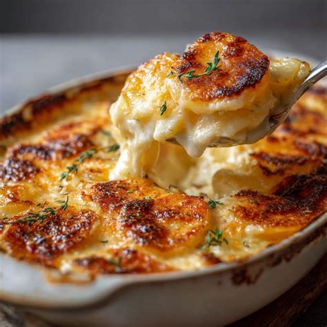 Gratin Dauphinois Crémeux à La Française Parfait Pour Partager Mr