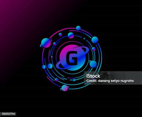 서클 G 레터 플래닛 로고 아이콘 개념에 대한 스톡 벡터 아트 및 기타 이미지 개념 과학 구 Istock