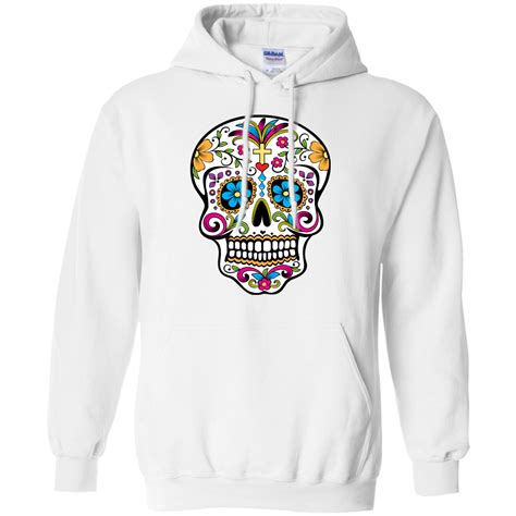 Day Of The Dead Sugar Skull Shirt Skeleton T Shirts