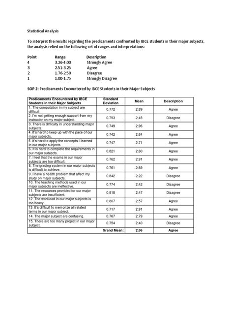 Statistical Analysis Pdf Curriculum Statistics