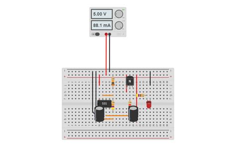 Circuit Design Fade Led Tinkercad