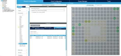 help connecting touchgfx gui with stm32f746 hardwa