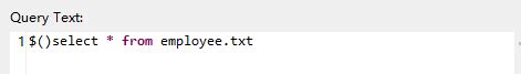 How To Call An SPL Script In BIRT SPLWare EsProc Wiki GitHub