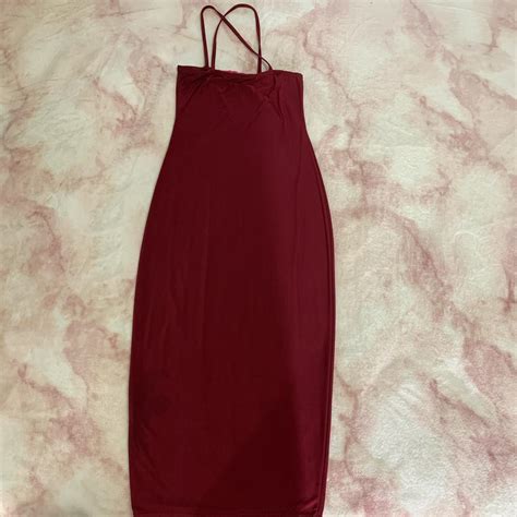 Boohoo Midi Dress Size Us 8 Depop