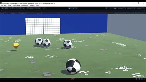 Unity Challenge 4 Football Scripting Solution Youtube