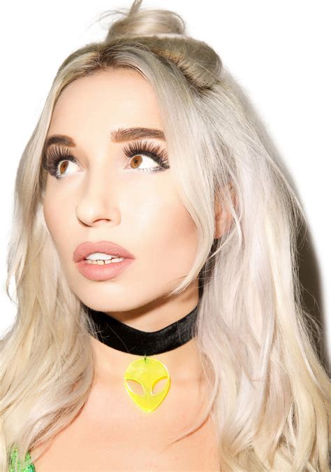 Velvet Alien Choker Dolls Kill