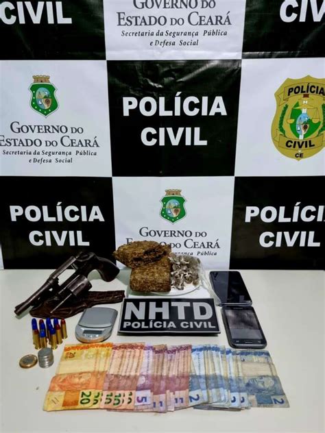 Suspeito De Tráfico E Posse De Arma é Preso Em Flagrante Pela Polícia
