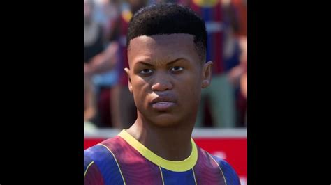 Fifa 21 Virtual Pro Clubs Lookalike Ansu Fati Fc Barcelona Youtube