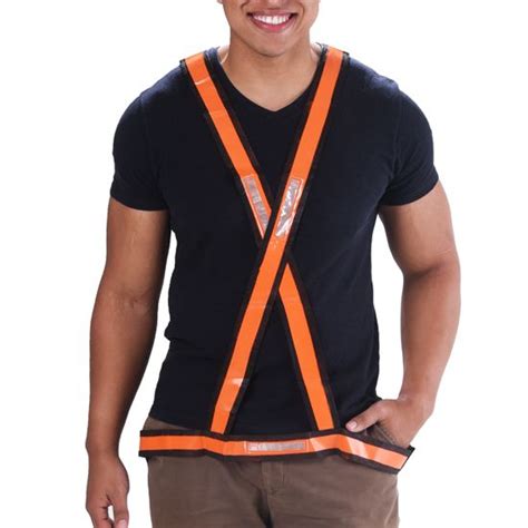 Colete Refletivo Vinilseg Tipo X Laranja Tamanho Único Equipamentos