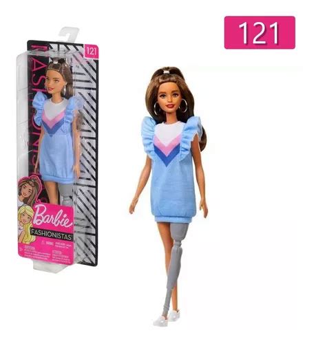 Boneca Barbie Fashionista Perna Protética Mattel Parcelamento sem juros