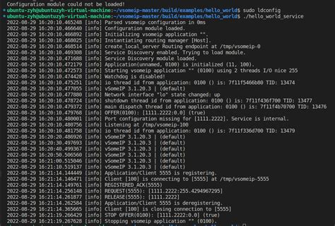 第一个vsomeip Demo：helloworldubunut 安装vsomeip Csdn博客
