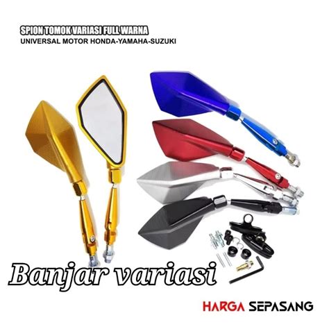 Jual SPION TOMOK 2772 MODEL LIPAT BISA UNTUK SEMUA MOTOR Shopee Indonesia