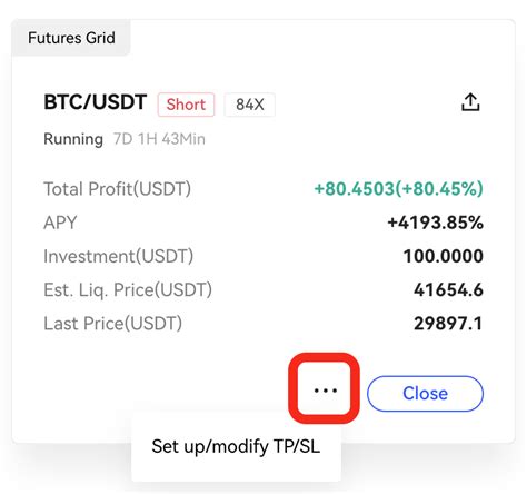 The TP SL Feature Is Now Available In BingX Grid Trading