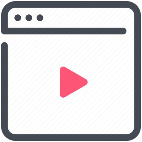 Browser Marketing Media Network Optimization Play Webpage Icon