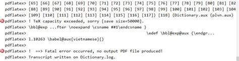 Error TeX Capacity Exceeded Sorry MiKTeX TeX LaTeX Stack Exchange