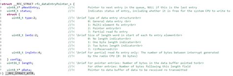 Cc1310 Questions About The Structure Format Of Radio Frequency Data In The Rf Synchronized