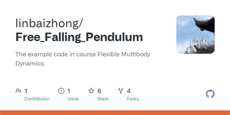 Github Linbaizhongfreefallingpendulum The Example Code In Course