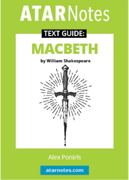 Atar Notes Text Guide Macbeth Edgars Books And News
