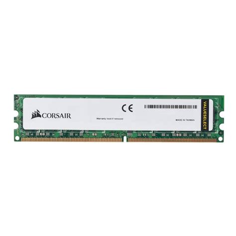 CORSAIR ValueSelect 1 X 4 GB DDR3 SDRAM 1333 MHz DIMM 240 Pin
