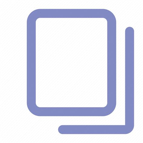 duplicate copy document data paper file icon download on iconfinder