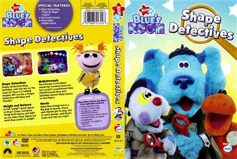 Blues Room Shape Detectives Scanned Dvd Cover Dvd Covers Detective