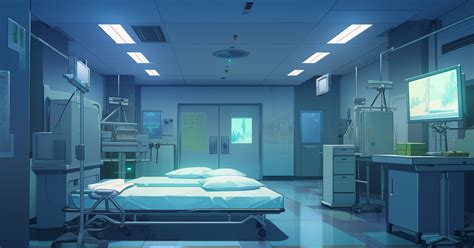 Aiイラスト 【フリー背景素材】病院のイラスト素材集【ai生成作品】 ゴリラの素材屋さんのマンガ Aiart フリー素材 著作権