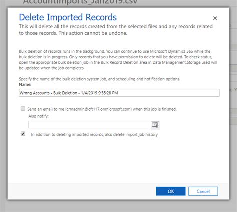 D365 Quick Tip Delete Records Imported By Mistake D365 Demystified