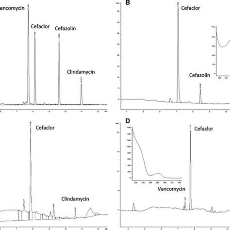Determination Of Tested Antibiotics On C18 Column By Hplc Chromatogram