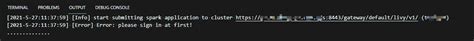 connect to on premise generic apache spark cluster with livy · issue