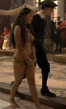 Naked Giselle Calderón in Aguila Roja