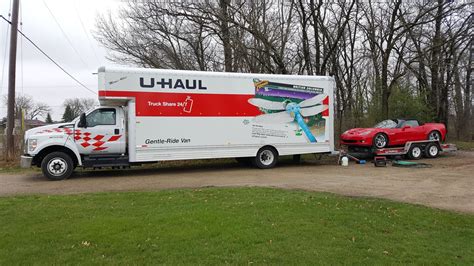U Haul Car Transport With A C6 Widebody Corvetteforum Chevrolet