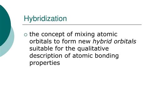 Ppt Hybridization Powerpoint Presentation Free Download Id 5439778