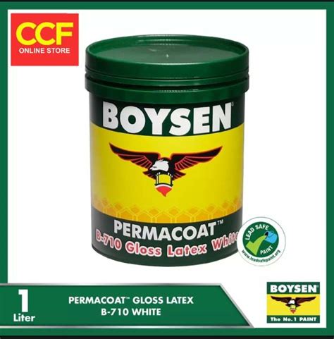 Boysen Gloss Latex White B710 1 Liter Lazada Ph