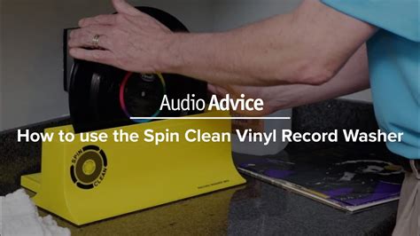 How To Use The Spin Clean Vinyl Record Washer Youtube