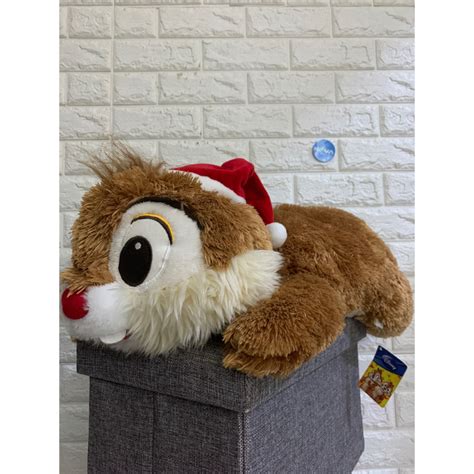 Disney Chip And Dale Doll Chip N Dale Jumbo Lying Soft Toy Plush