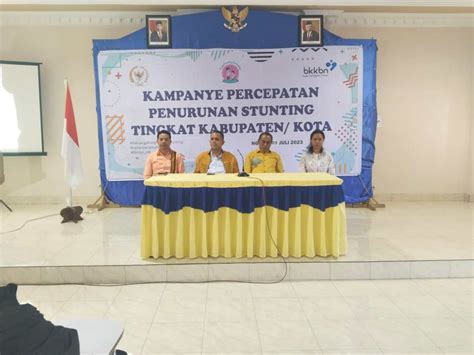 Bupati Ngada Dan Melki Laka Lena Kampanye Percepatan Penurunan Stunting
