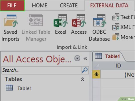 Cómo crear una base de datos a partir de una hoja de cálculo de Excel