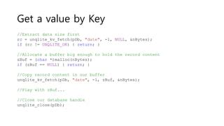 Unqlite PPT