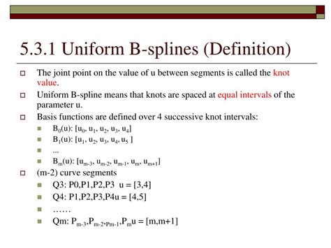 PPT Modelling And Representation Bezier B Spline And Subdivision Surfaces PowerPoint