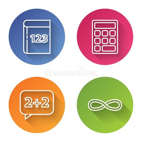 Set Line Test Or Exam Sheet And Pen Triangle Math Graph Schedule Chart Diagram And Function