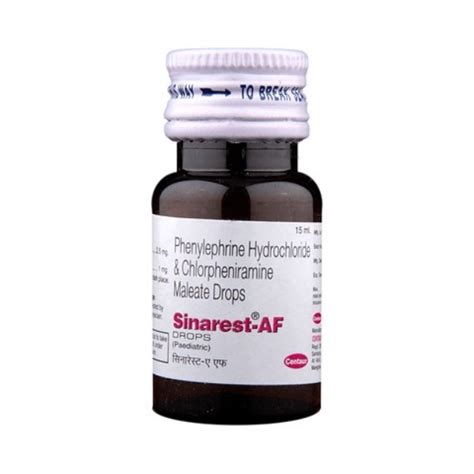 Sinarest Af Syrup Uses Dosage Side Effects In Hindi 50 Off