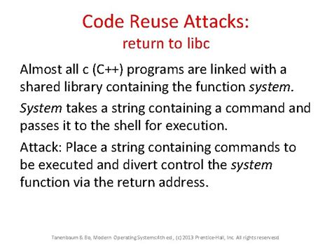 Security Attacks Tanenbaum Bo Modern Operating Systems 4