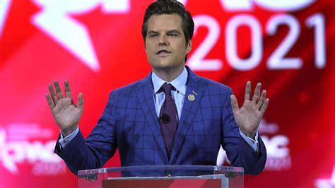 Matt Gaetz Says Hes Under Federal Investigation For Sexual Misconduct